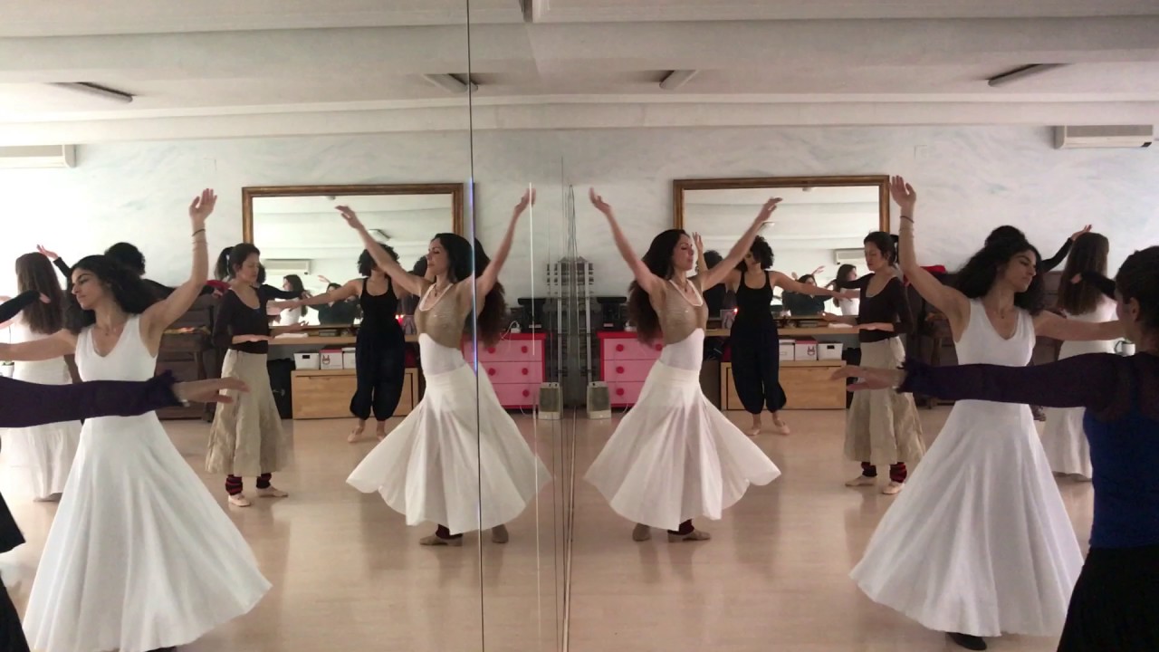 Sama, Sufi whirling in Dance of Oneness workshop with Banafsheh Sayyad ...