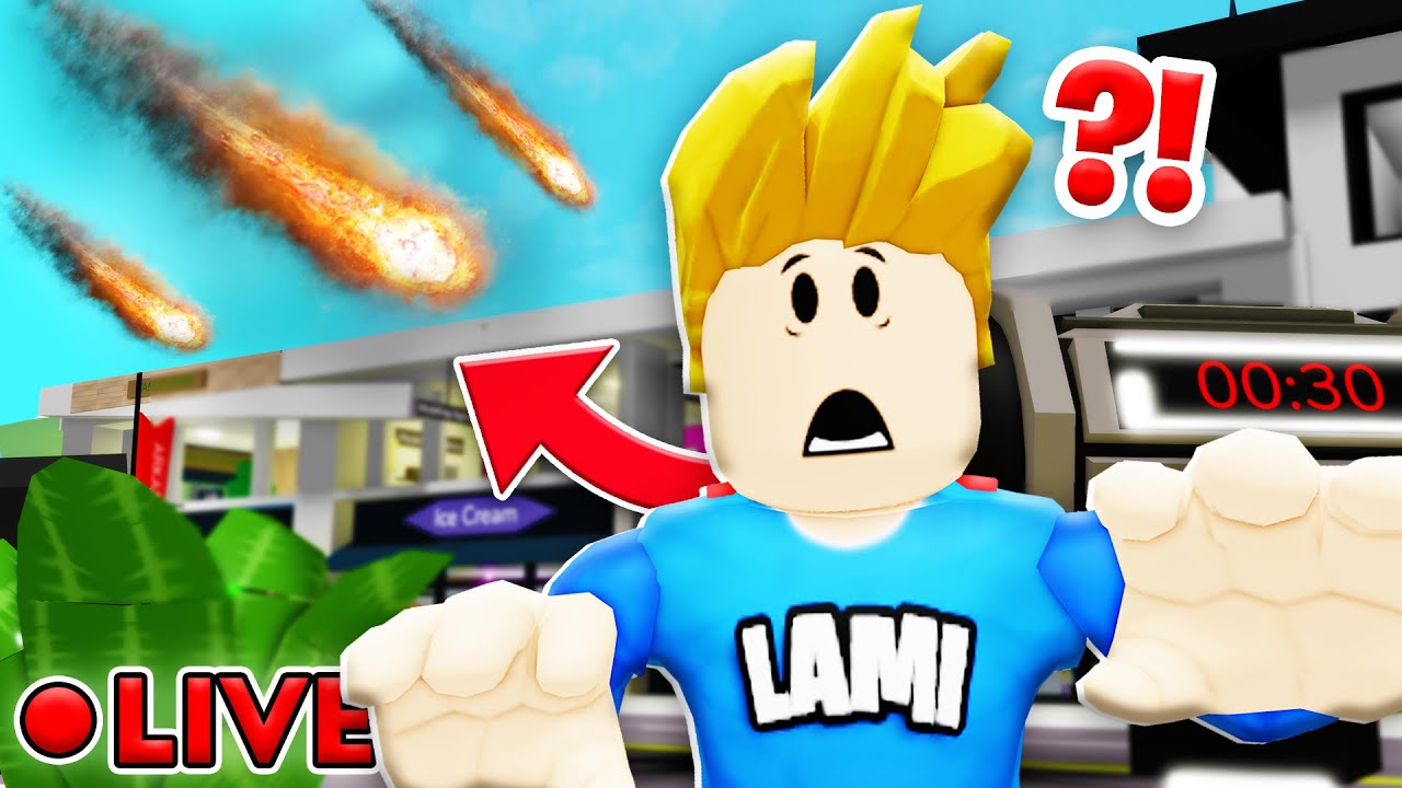 🔴ROBLOX LIVE EVENT mit LAMI! (Meteorit schlägt ein..) - YouTube