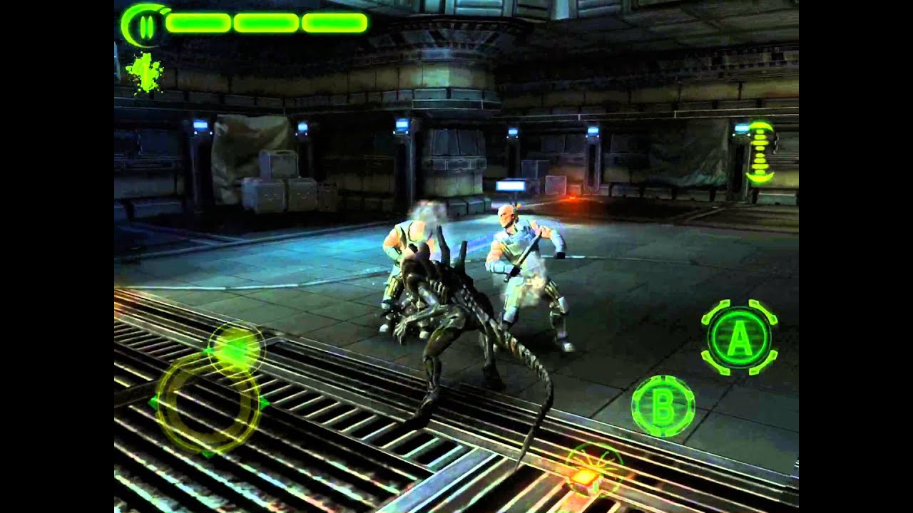 AVP Evolution HD Walkthrough - Alien mission 3 - The living weapon - YouTube