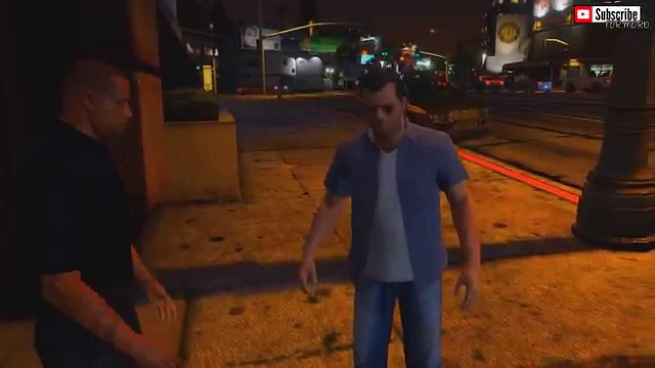 GTA 5 Funny Character Glitch - (GTA 5 Glitches) - YouTube