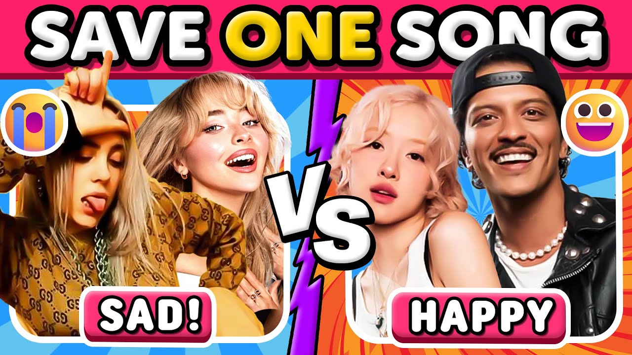 😭 SAD vs HAPPY 😁: SAVE ONE, DROP ONE! | Sound Quiz - YouTube