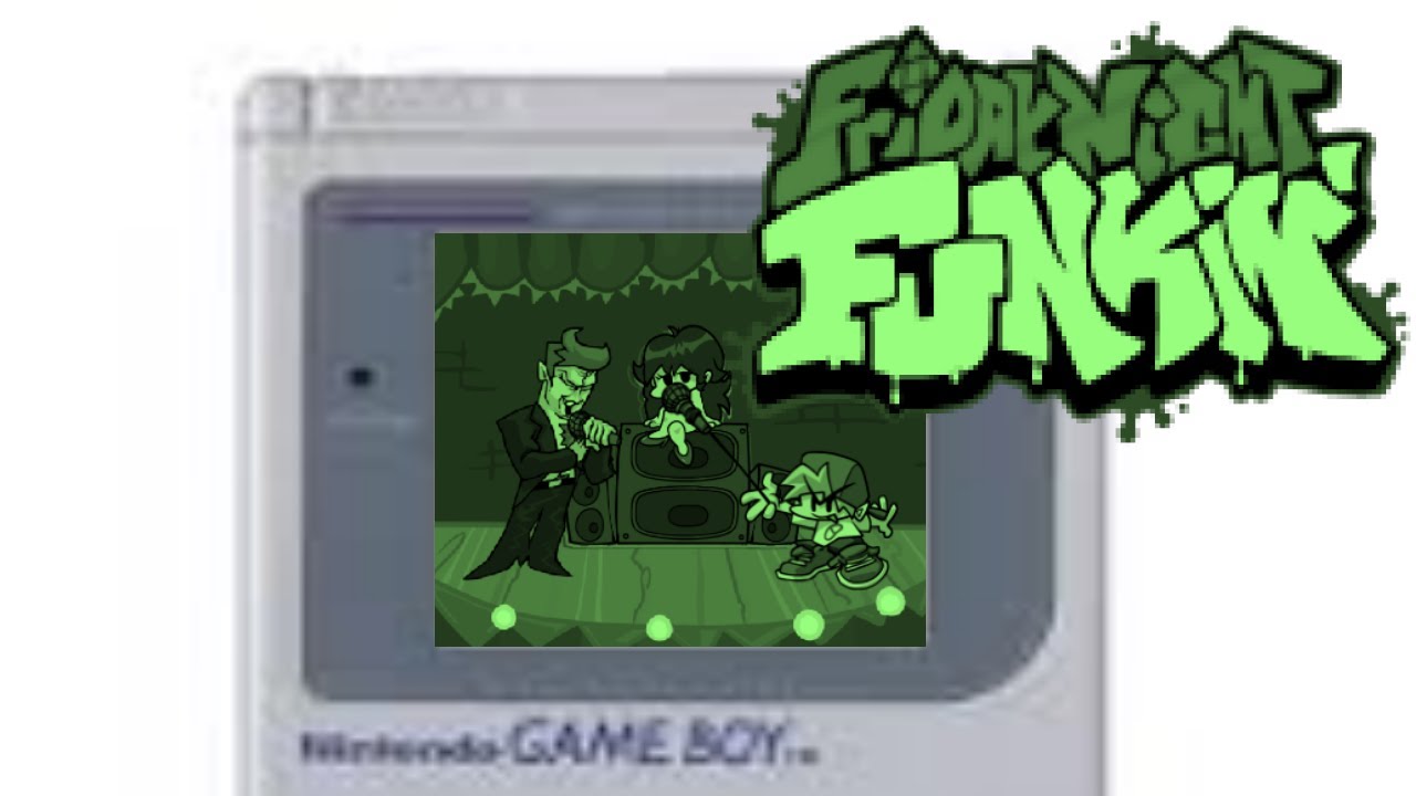 Friday Night Funkin' GAMEBOY MOD FULL PLAYTHROUGH HARD MODE - YouTube