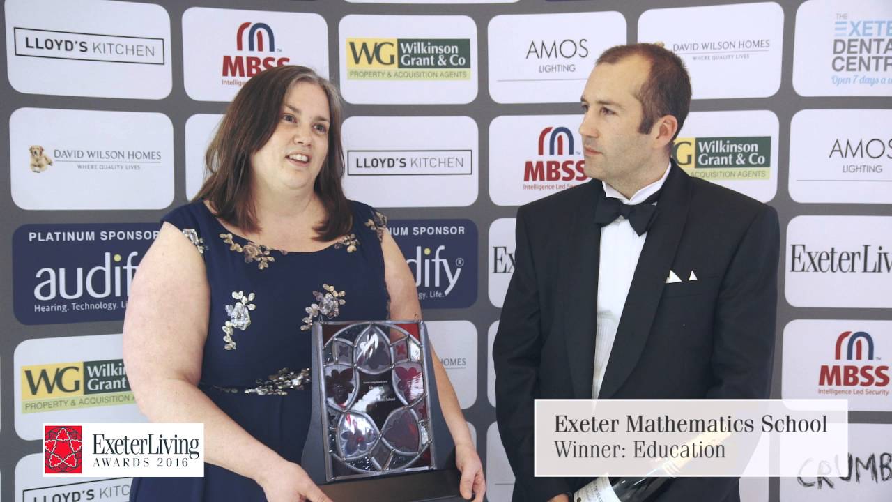 Education Winner 2016 - Exeter Mathematics School - YouTube