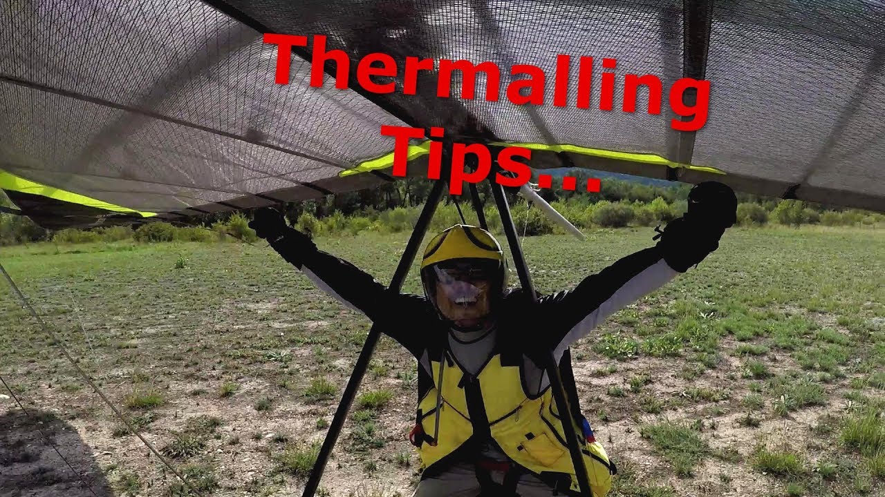 Adventure flying - hangglider thermal tips - YouTube