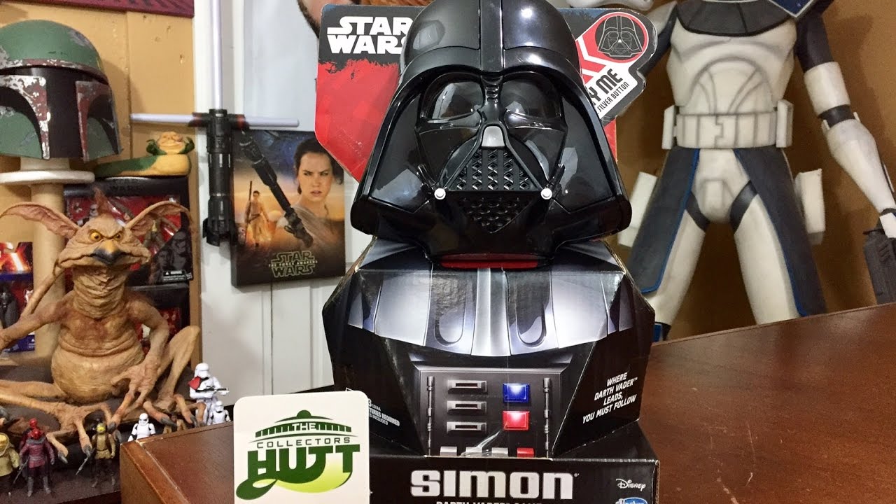 Hasbro Gaming: Star Wars Simon Darth Vader Game - YouTube