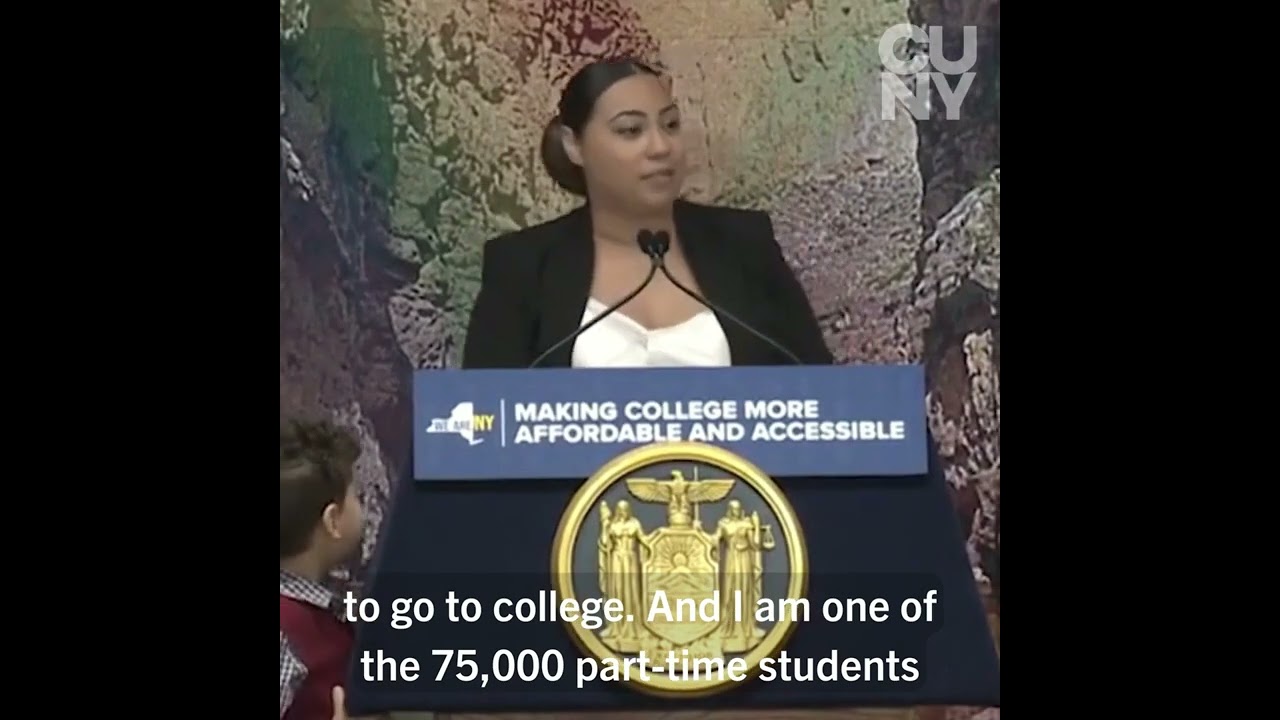 Part-Time TAP Expansion: BMCC Student Amy Santana - YouTube