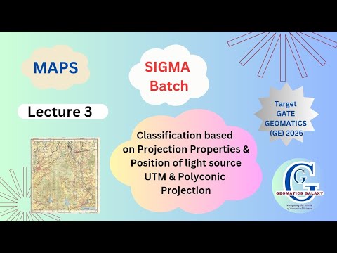 Gate Geomatics (GE) 2026| UTM| Polyconic| Position of light source ...