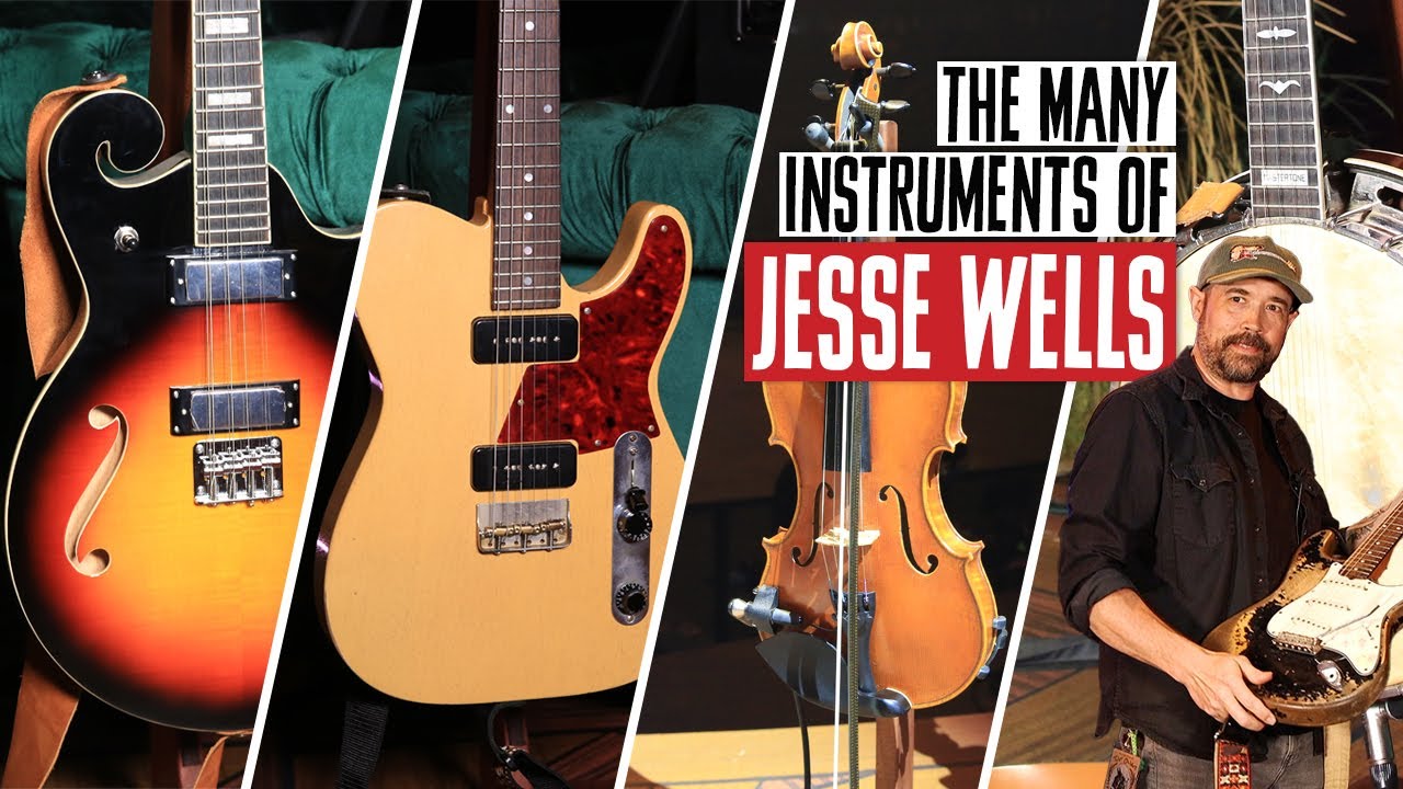 The Many Instruments of Jesse Wells (Mandola, Banjo, Baritone, Fiddle ...