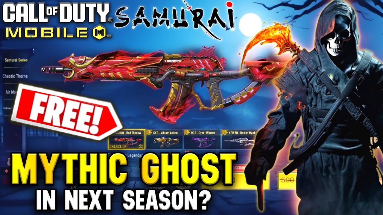 Season 6 Theme | Samurai Armory Series | Mythic Ghost | Double CP | COD ...