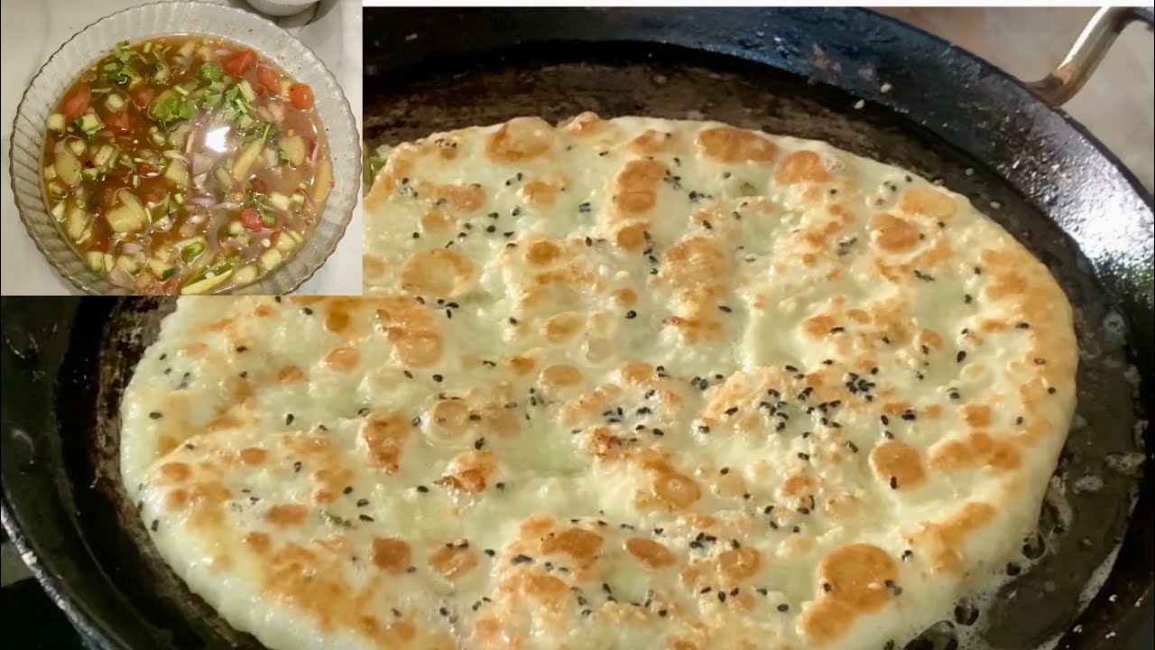 Aloo wala kulcha paratha chutney ke sath | mazedar paratha recipe by ...