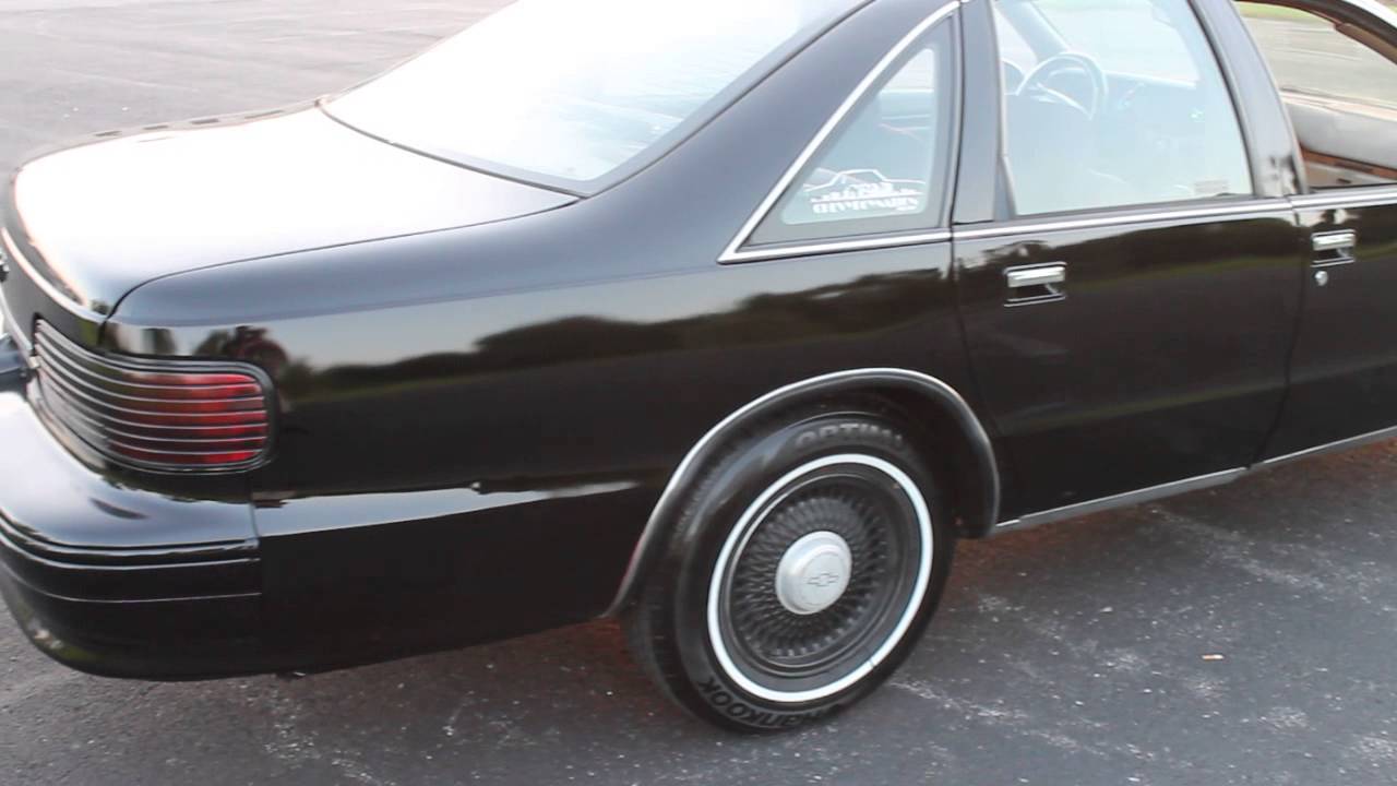 Black 93 Caprice (Fresh Paint) - YouTube