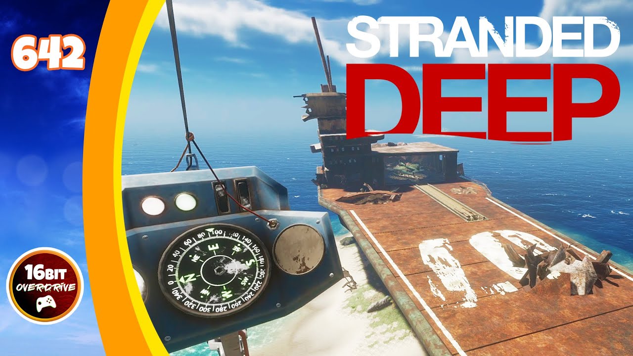 World's End Wall And The Aircraft Carrier - Stranded Deep (642) - YouTube