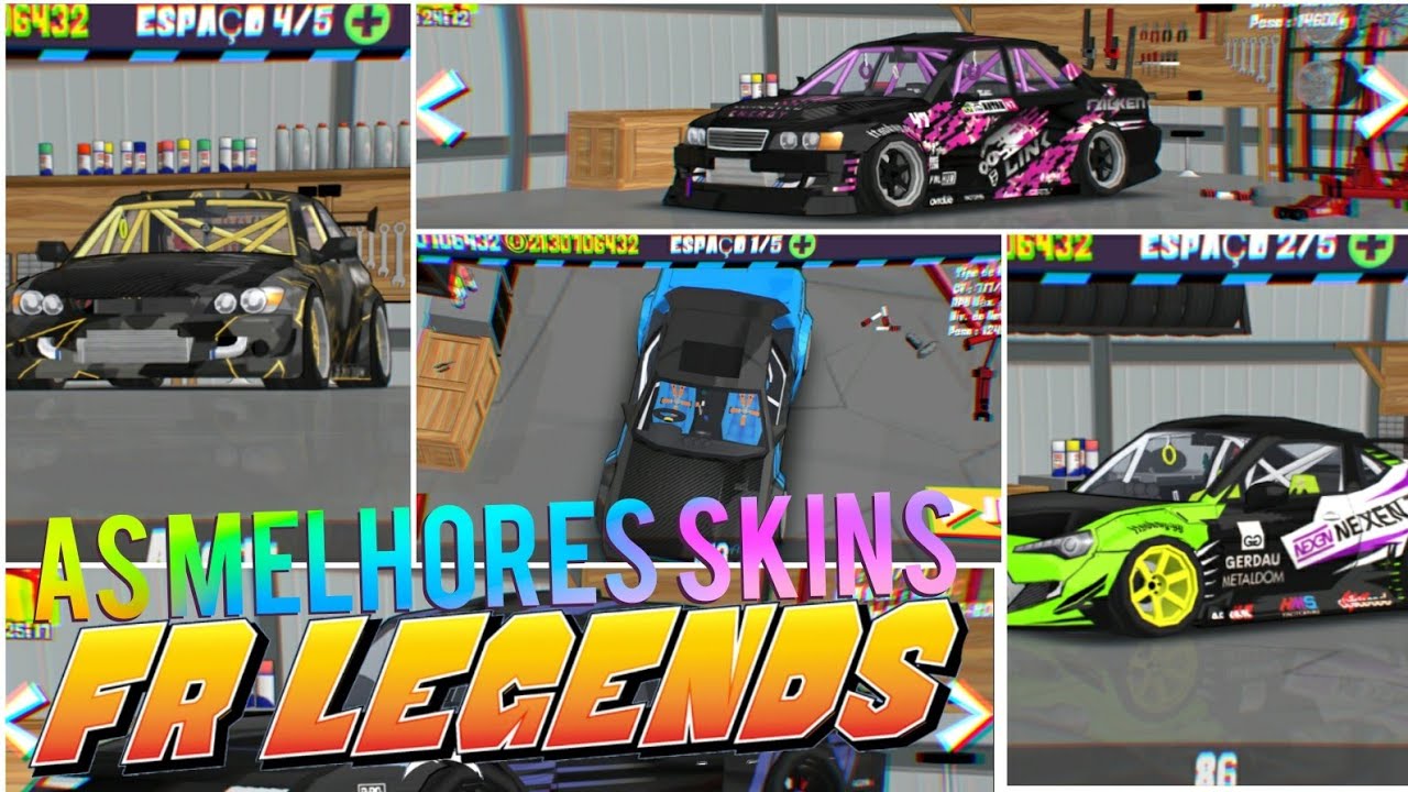 Como colocar skins no (FR LEGENDS)!! - YouTube