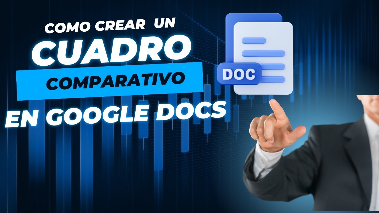 COMO hacer un CUADRO COMPARATIVO en LINEA con GOOGLE DOCS - YouTube