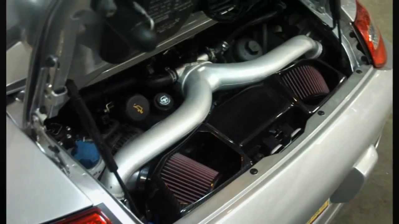 Agency Power - Carbon Fiber Cold Air Intake Porsche 997 2 Turbo - YouTube