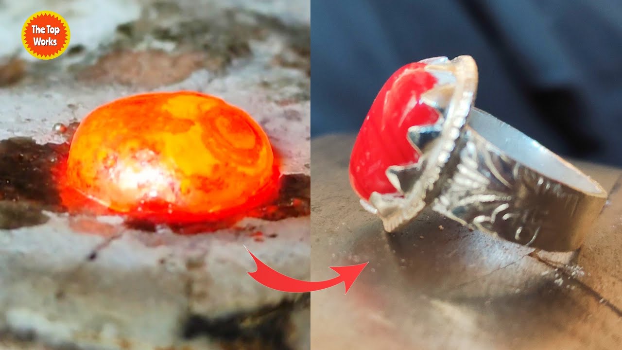 Goldsmith's Turn a lady Ring out of Men's old Ring | How to make ...
