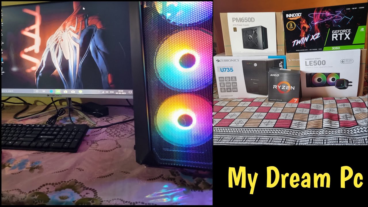 My Dream Pc | Game Is On Now | Gammi The Gamer 23 🖤🖤 - YouTube