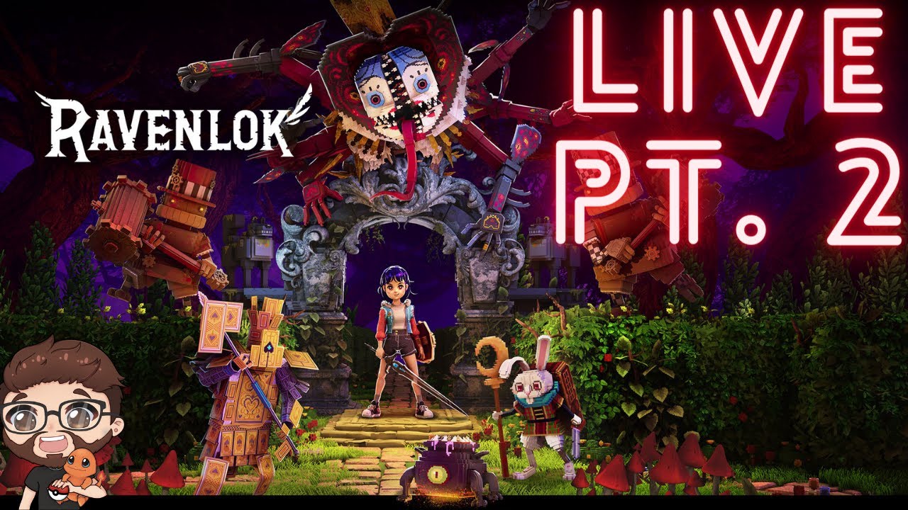 I'm a V Tuber Meow! Ravenlok part 2 live! - YouTube