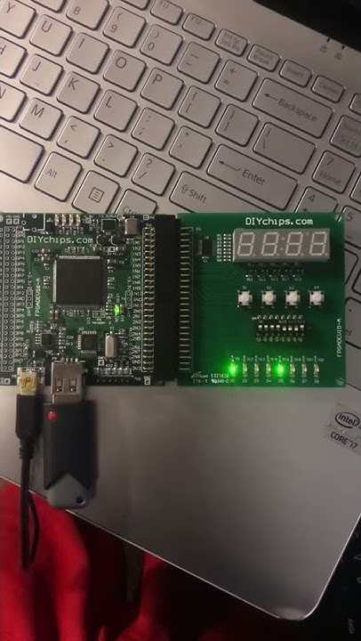 FPGA (0 - 255) IO_LED bit counter - YouTube