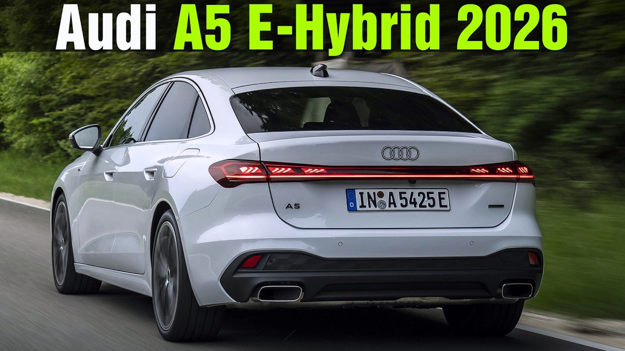 2026 Audi A5 Sedan e-hybrid (Electric range 110 km) - Review ...