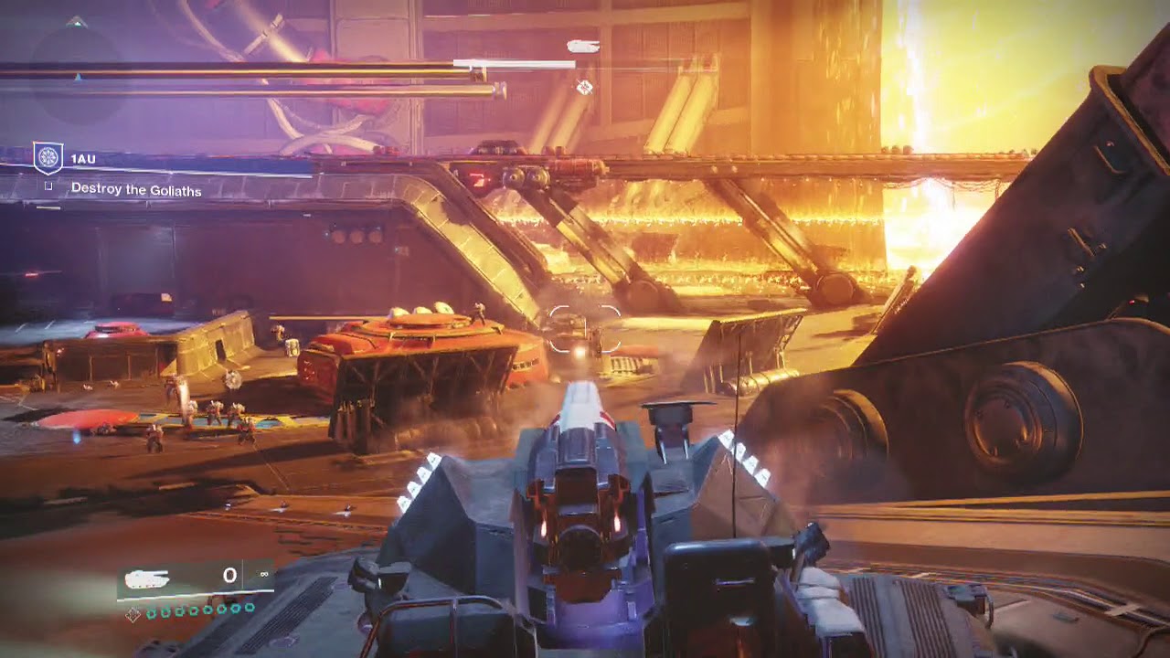 Destiny 2 Solstice of Heroes Destroy Goliath Tank 1AU - YouTube