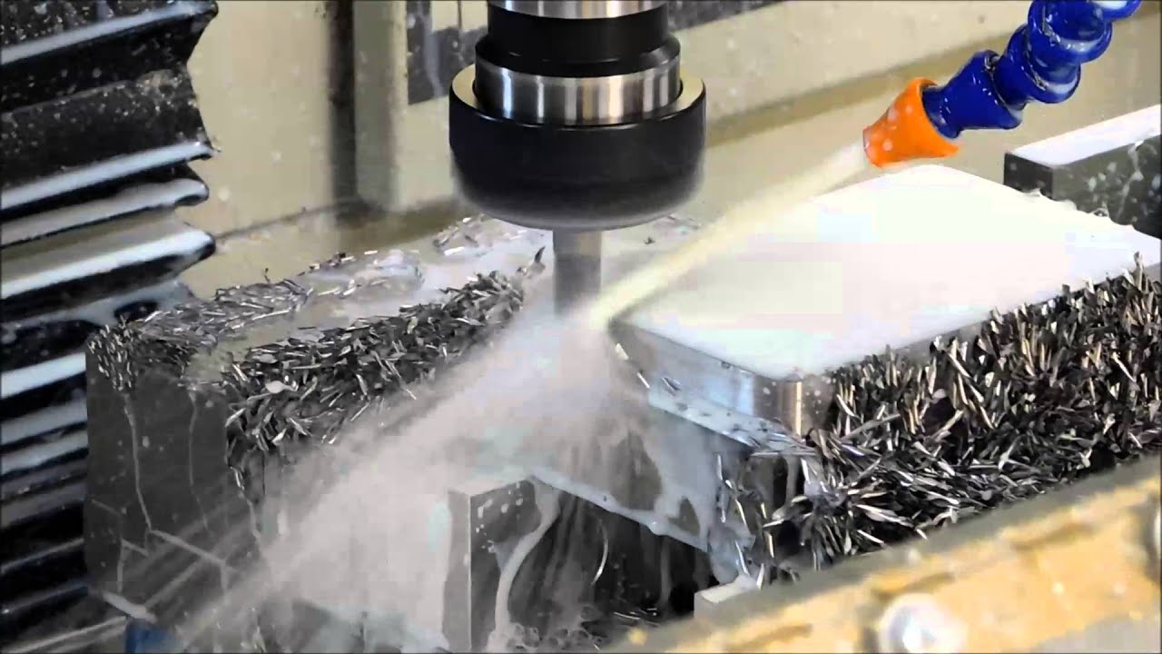 Heavy Rough Milling in Titanium on the Tormach PCNC1100 Venom Defense ...