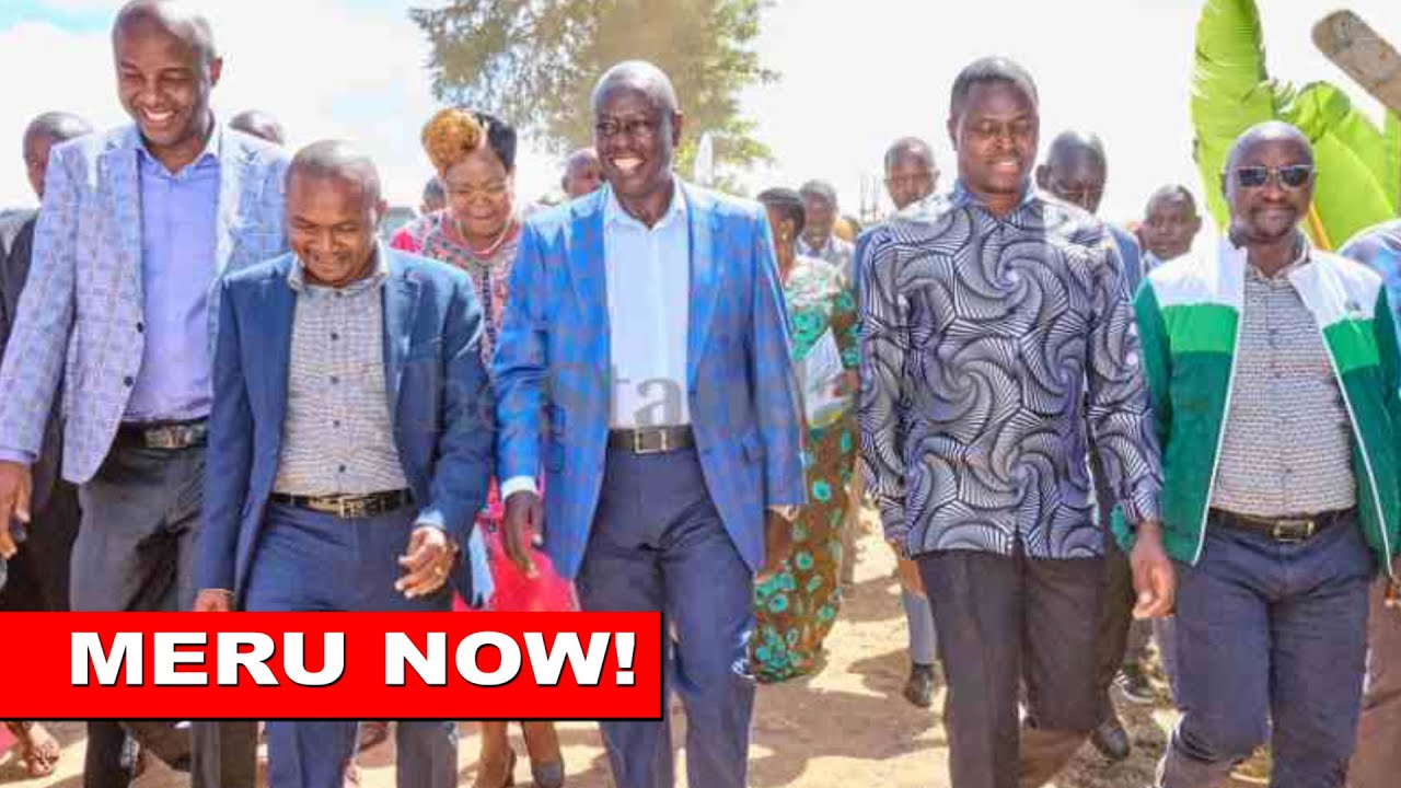 LIVE: FORMER DP GACHAGUA AND HIS NEW ALLIES ATTENDS CHURCH IN IGEMBE ...