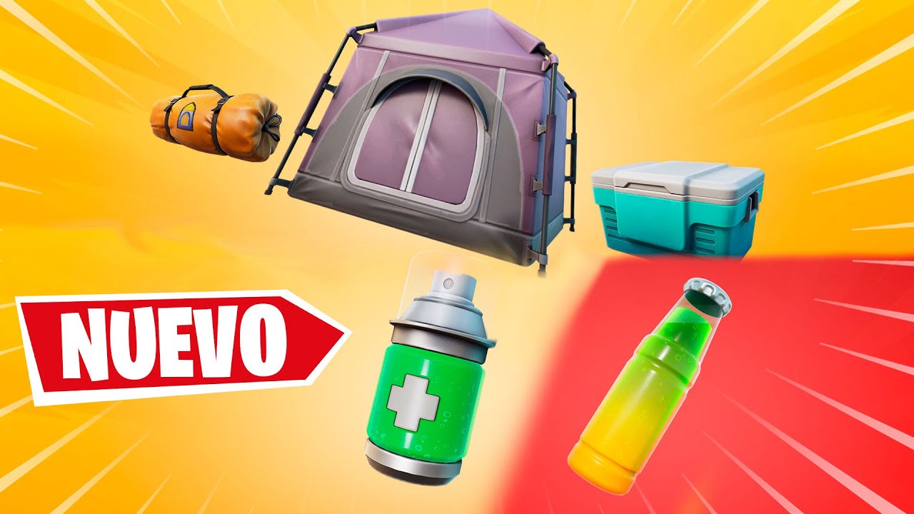 TODOS LOS NUEVOS OBJETOS CONSUMIBLES Y COMO FUNCIONAN EN FORTNITE ...