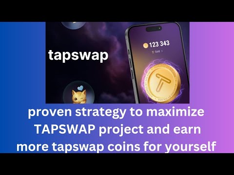 How to earn massive Tapswap tokens, from Tapswap project, (full ...