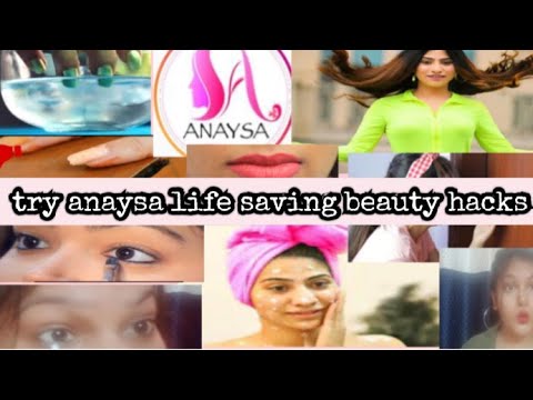 Trying ANAYSA life saving beauty hacks || ANAYSA BEAUTY HACKS ||Neha ...