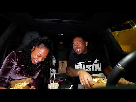 Deshae & Brooklyn Frost Late Night In N Out MUKBANG 😂!