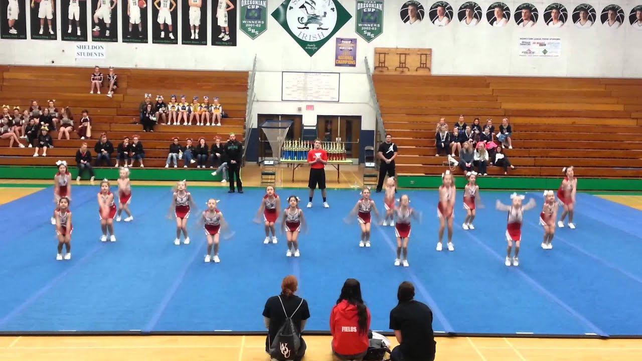 1st Place! CHEERLEADING COMPETITION - YouTube