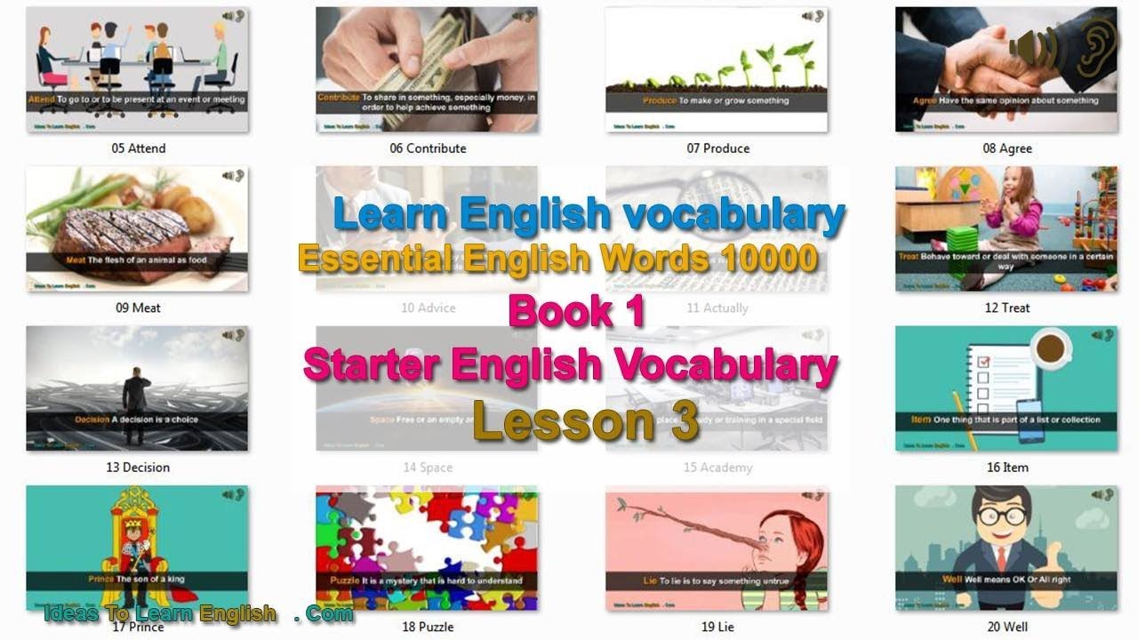 Book 1 Lesson 3 10000 Essential English Words Starter English book-1-lesson-3-10000-essential-english-words-starter-english
