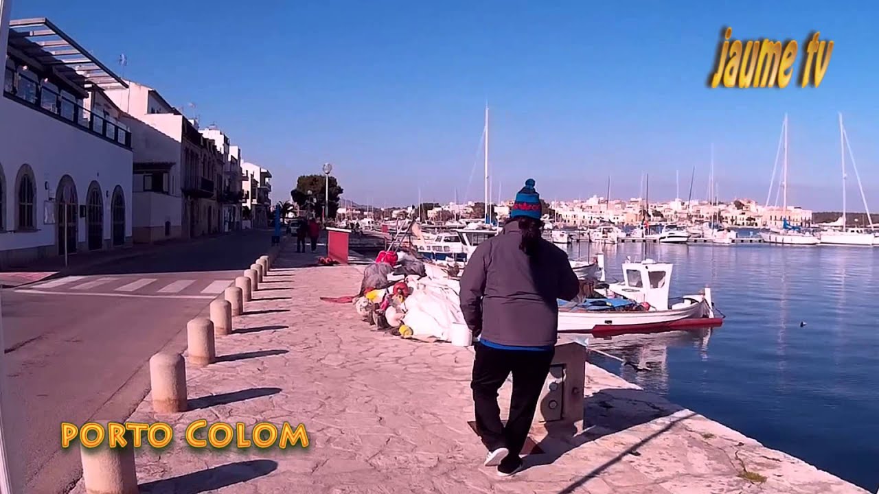 Portocolom Febrero en Mallorca - YouTube