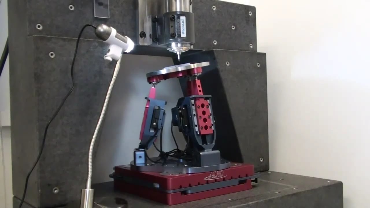 ALIO 5-assige nano-beweging machines - YouTube