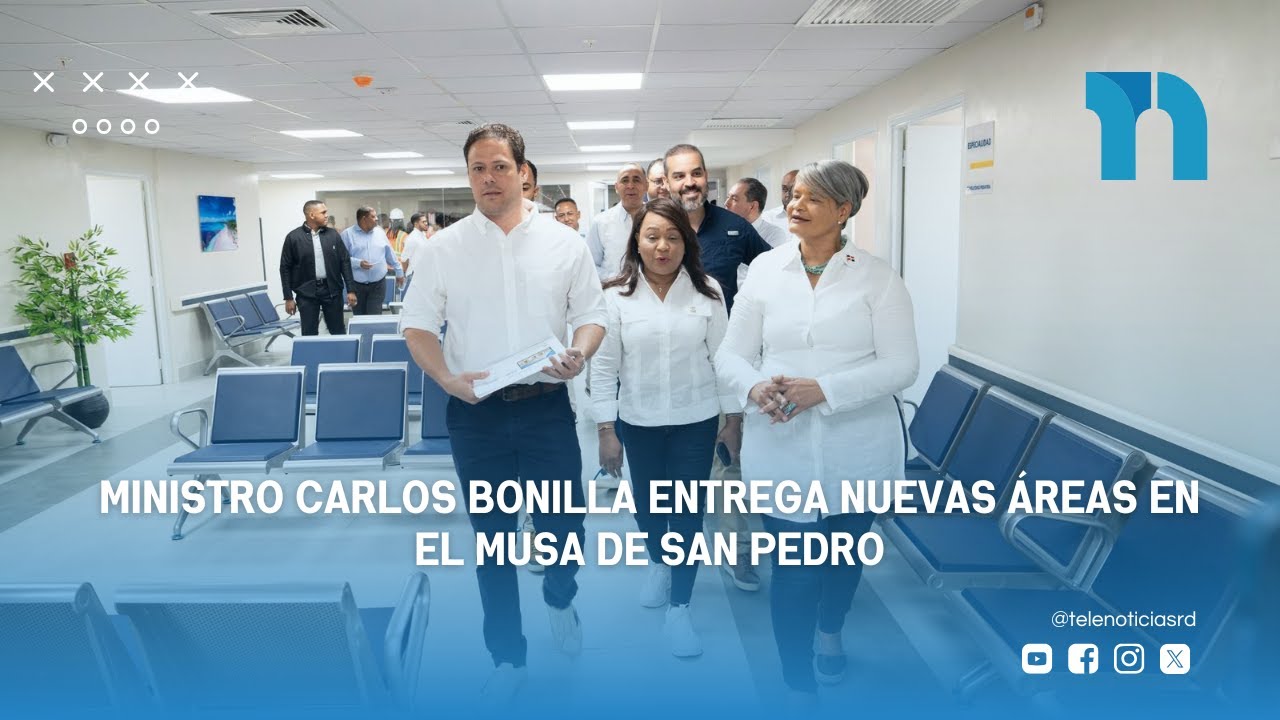 Ministro Carlos Bonilla entrega nuevas áreas en el Musa de San Pedro ...