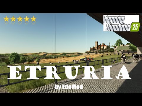 PC#FS25#New#ETRURIA Map.anschauen und mal anspielen#LS25-FS25 - YouTube