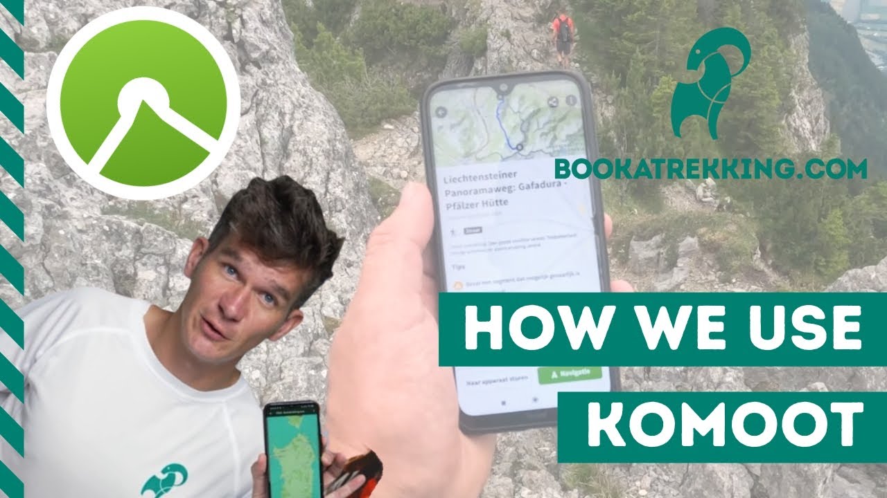 How We Use Komoot for All Our Self-Guided Treks - YouTube