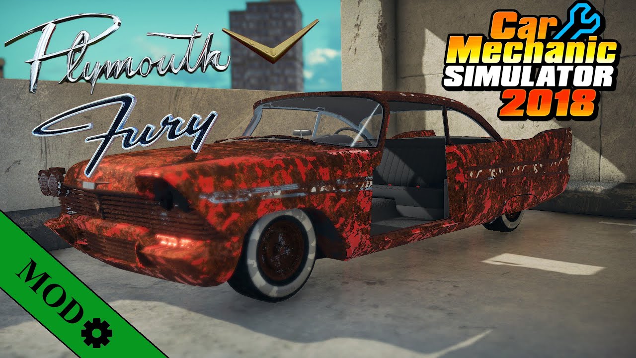 Plymouth Fury - Junkyard Rescue - Car Mechanic Simulator 2018 ...