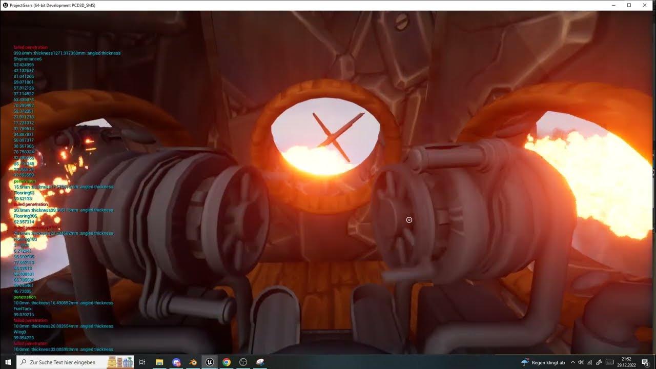 UE4 airship particle damage system - YouTube