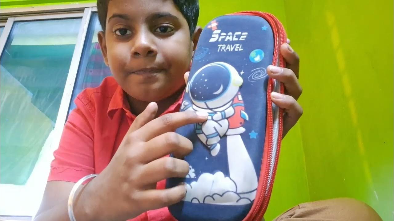 My pencil box collection - YouTube