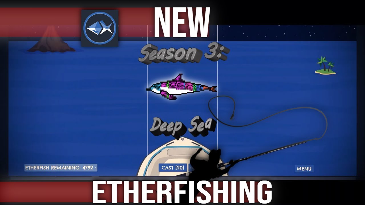 New Etherfishing 🐠 official Season 3 Info NFT Fishing Game 🎣 Gaming New ...