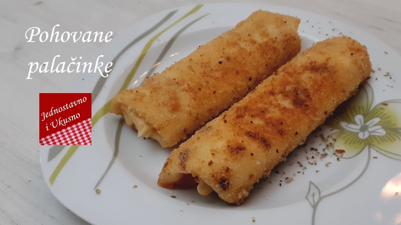 Pohovane palačinke - YouTube