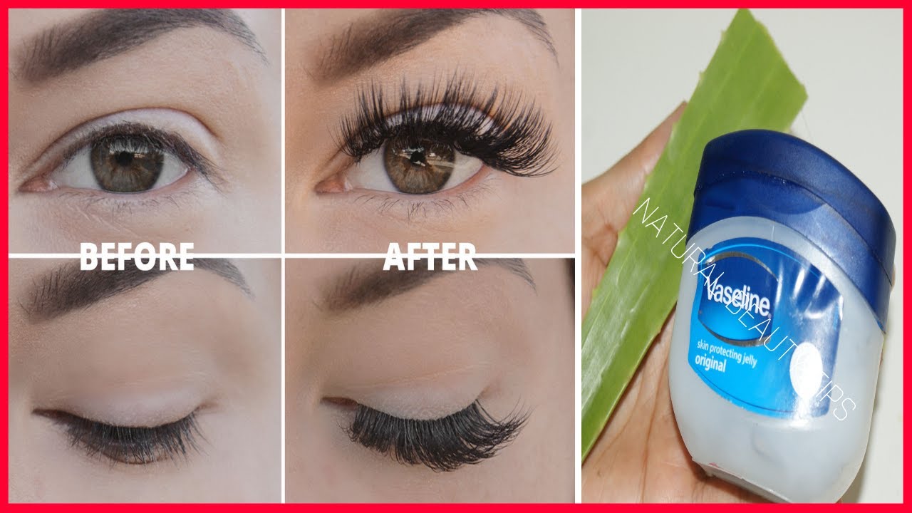Get Super Long And Thick EYELASHES With DIY MASCARA Homemade Natural