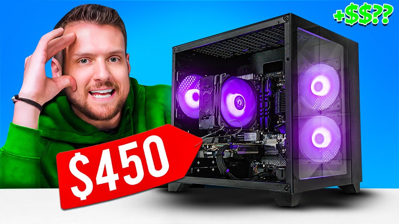 $450 Gaming PC Build - FF S2:E04 - YouTube