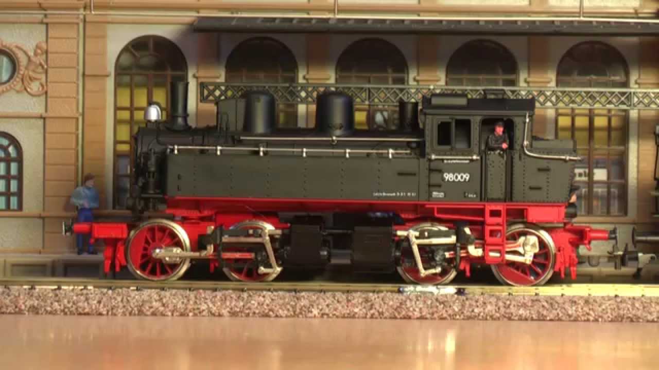 Baureihe 98 Rivarossi ( BR 98 009 DR ) 2/5 - YouTube