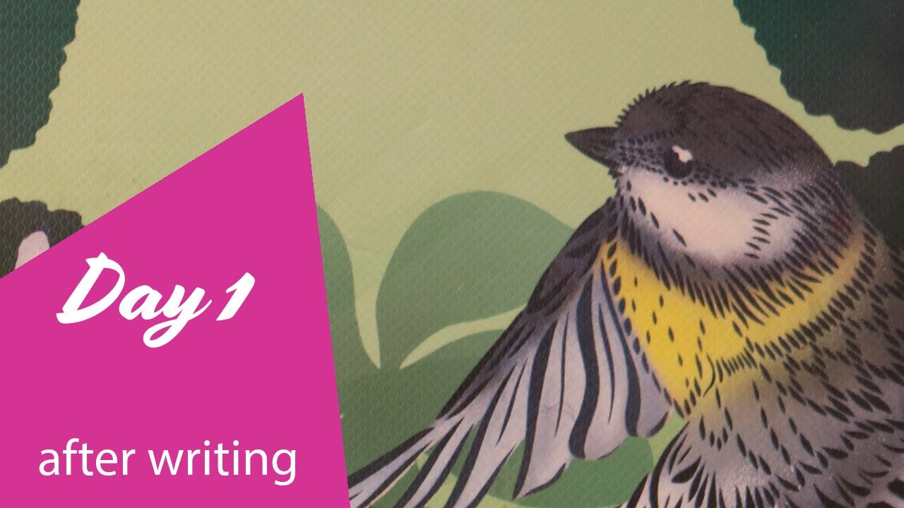 Day 1: after writing - YouTube