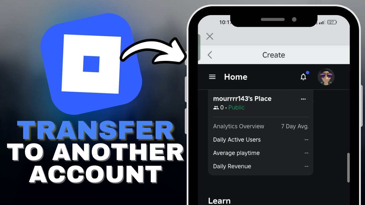 How To Transfer Robux To Another Account in SECONDS! - YouTube