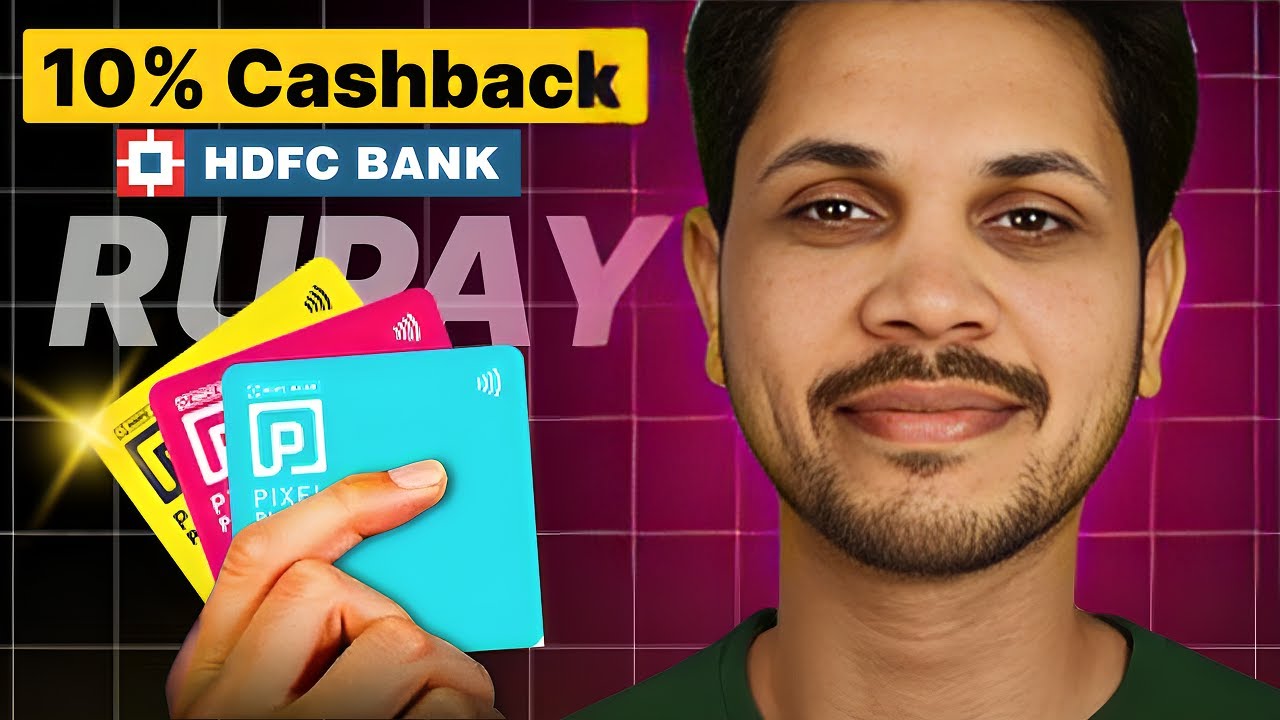 HDFC Pixel Play Credit Card 2025 ⚡ Best Lifetime Free RuPay Credit Card ...