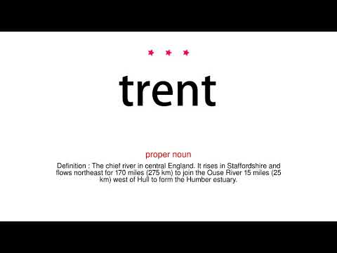 How to pronounce trent - Vocab Today - YouTube